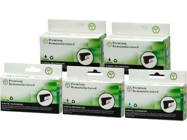 Click here for Green Project Inc. Compatible Black/Cyan/Magenta/Y... prices