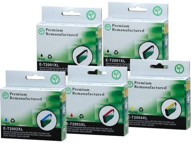 Click here for Green Project E-T200XL(5PK) Black and Colors Compa... prices
