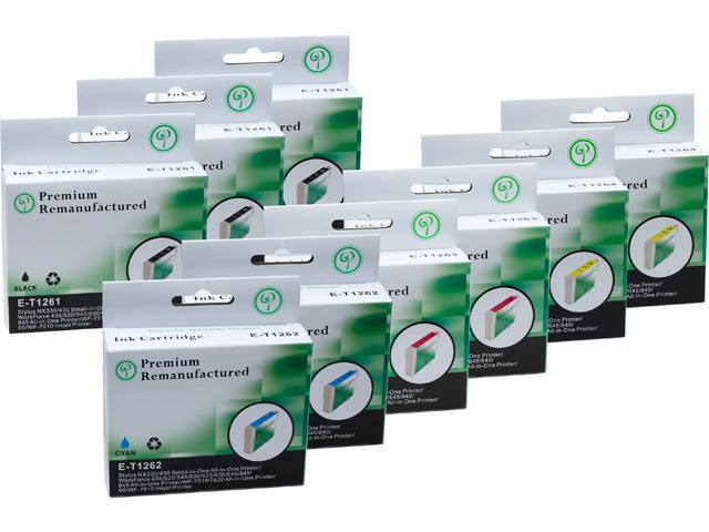 Click here for Green Project E-T1261(9)PK Black and Colors Compat... prices