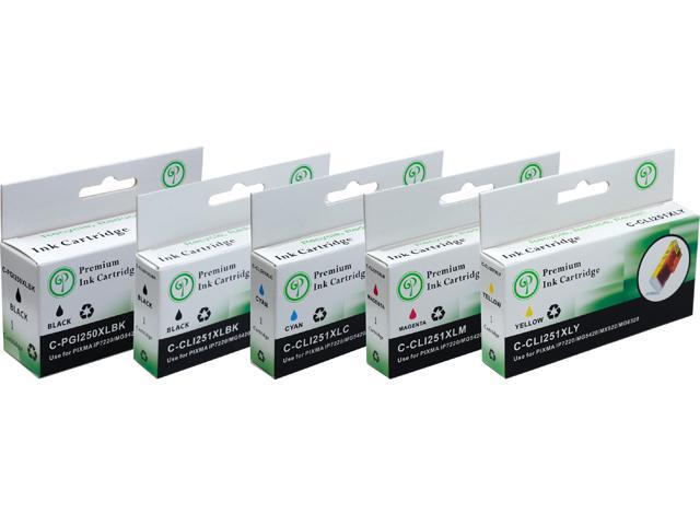 Click here for Green Project C-PGI250/251XL(5PK) Compatible Canon... prices