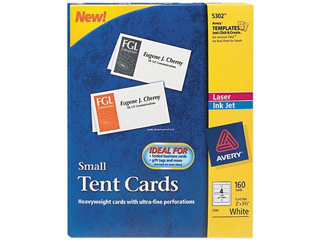Click here for Avery Small Tent Cards  Uncoated  Two-Sided Printi... prices