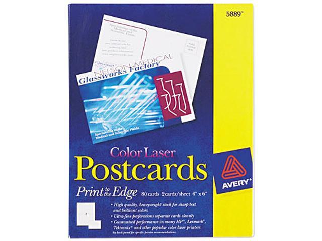 Click here for Avery 5889 Laser- and Inkjet-Compatible Postcards... prices