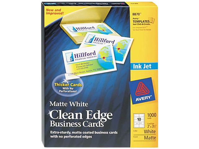 Click here for Avery 8870 Inkjet Matte Business Cards  2 x 3 1/2... prices