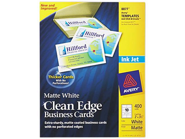 Click here for Avery 8877 Inkjet Matte Business Cards  2 x 3 1/2... prices