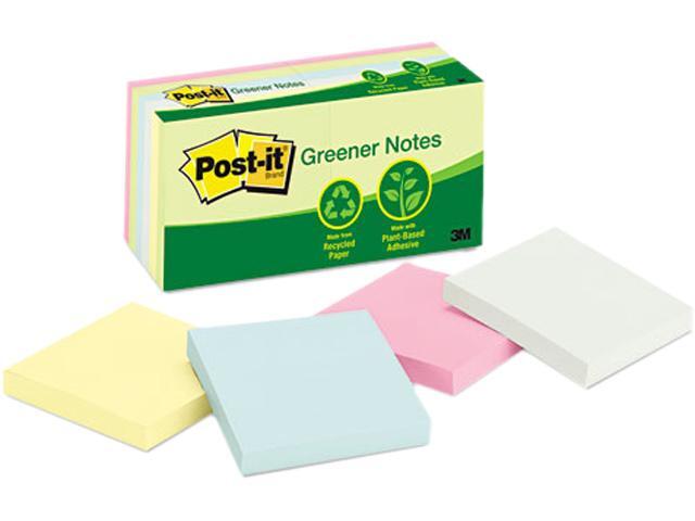Click here for Post-it Greener Notes 654-RP-A Recycled Pastel Not... prices