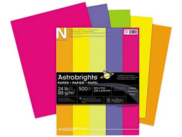 Click here for Wausau Paper Astrobrights Colored Paper  24lb  8-1... prices
