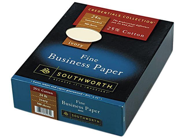 Click here for Southworth 404IC 25 Cotton Business Paper  24 lbs.... prices