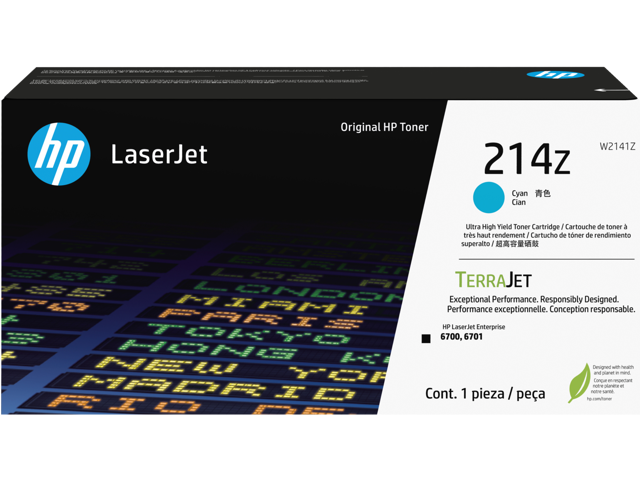 Click here for HP 214Z TerraJet Ultra High Yield LaserJet Toner C... prices