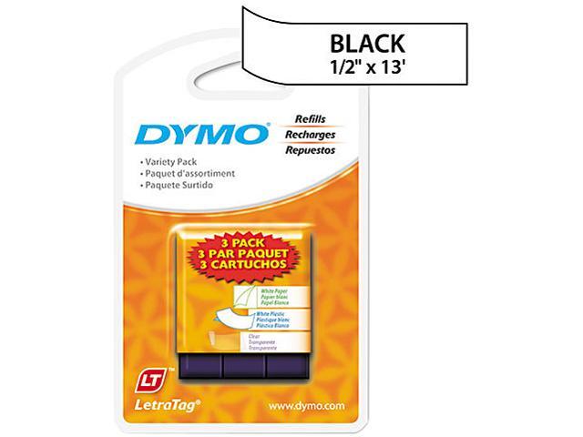 Click here for Dymo LetraTag 12331 3-Roll Starter Kit 0.50 Width... prices