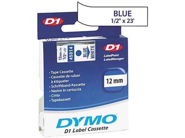 Click here for DYMO Tape 12.00 mm x 7.00 m Blue on White prices