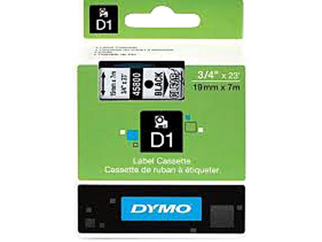 Click here for Dymo 45800 Black on Clear D1 Label Tape 0.75 Width... prices