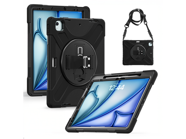 CODi Rugged Carrying Case for 13 Apple iPad Air 13 (2024) Tablet - Drop Resistant  Shock Absorbing  Bump Resistant  Shock Resistant  Chemical...
