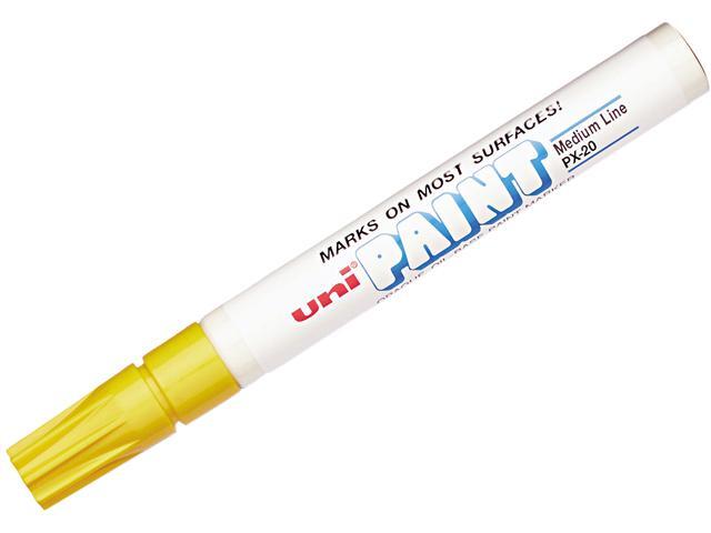 Click here for Permanent Marker  Medium Bullet Tip  Yellow 63605 prices