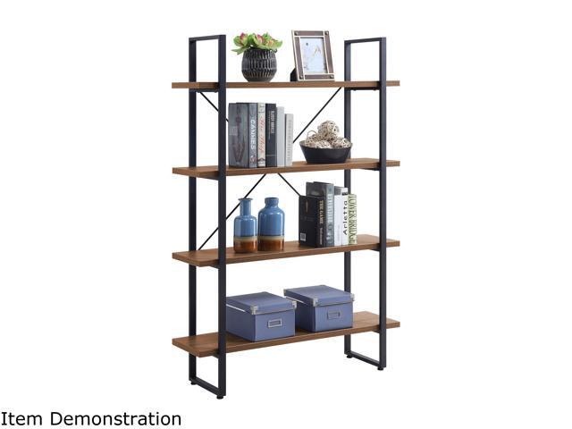 Click here for Lorell SOHO 4-Shelf Metal Frame Bookcase prices
