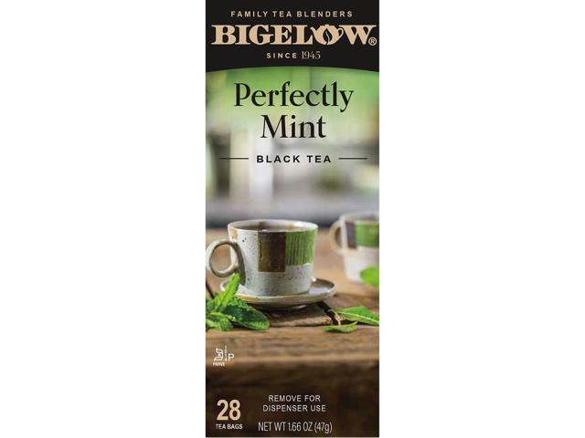 Click here for Bigelow 10344 Perfectly Mint Black Tea  28/Box prices