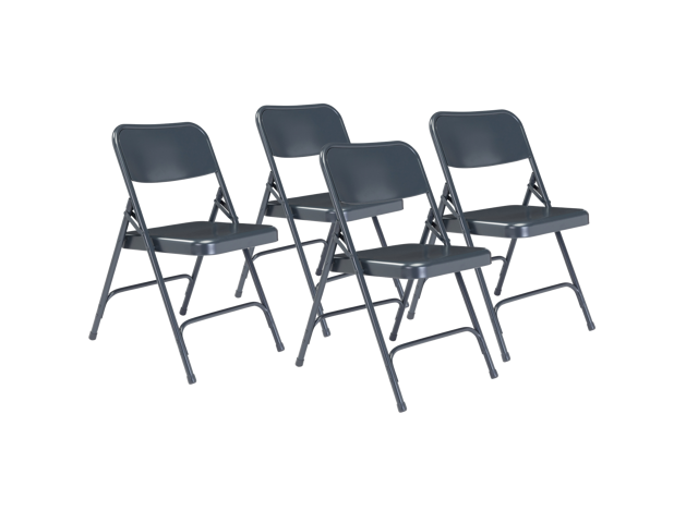 Click here for NPS 204 Premium All-Steel Double Hinge Folding Cha... prices