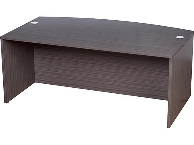 Click here for Boss Bow Front Desk Shell  Driftwood 71W*36/41D*29... prices