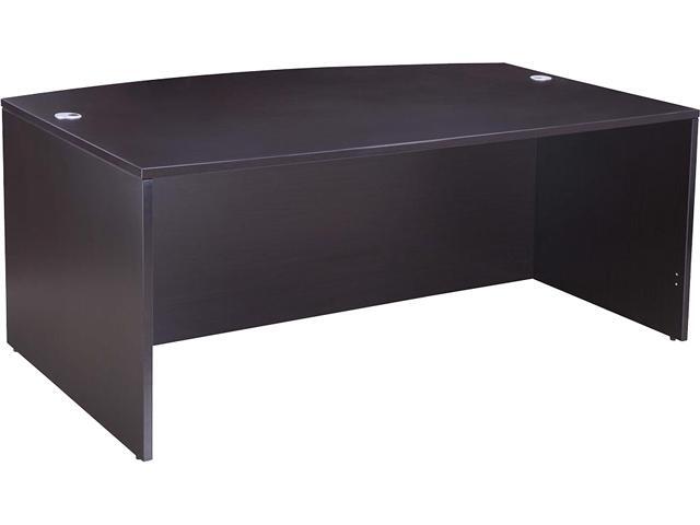 Click here for Boss Bow Front Desk Shell  Mocha 71W*36/41D*29.5H prices