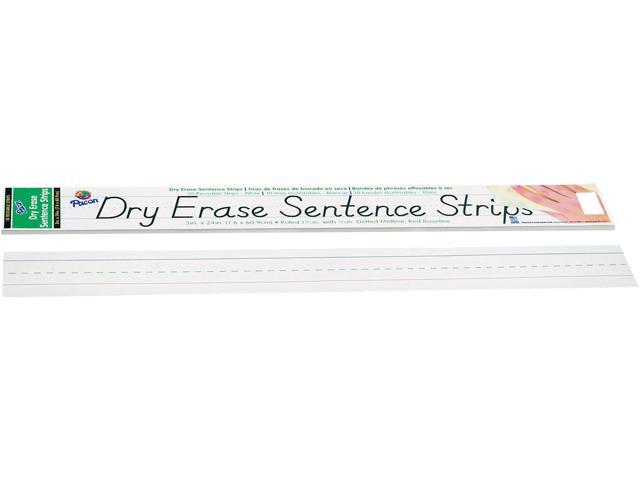 Click here for Pacon Dry-Erase White Sentence Strips prices