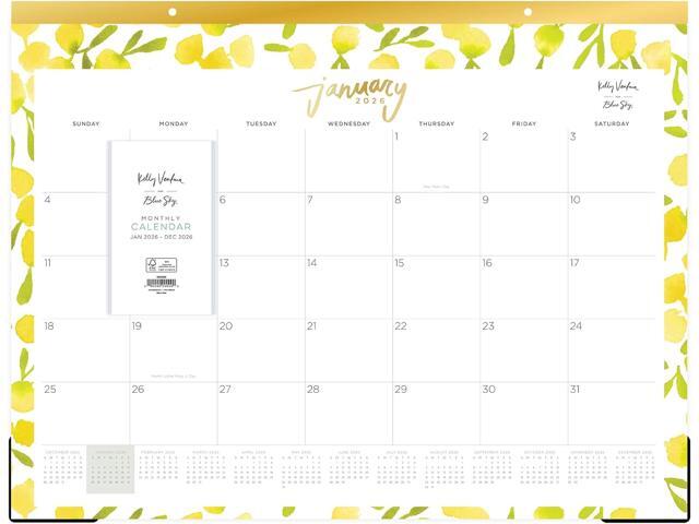 Click here for 2026 Blue Sky Monthly Desk Pad Calendar  22 x 17... prices