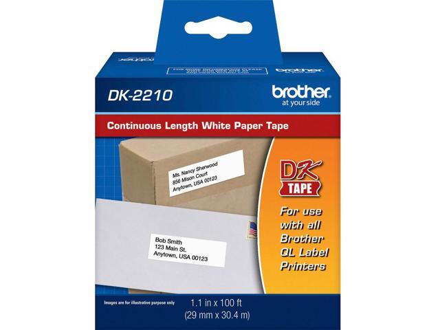 Click here for Brother DK2210 Continuous Length Paper Black on Wh... prices