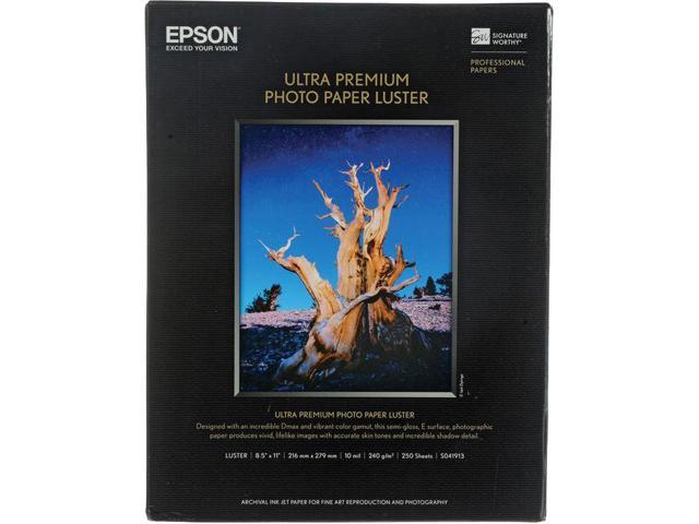 Click here for Epson S041913 - 8.5 x 11 Ultra Premium Photo Paper... prices