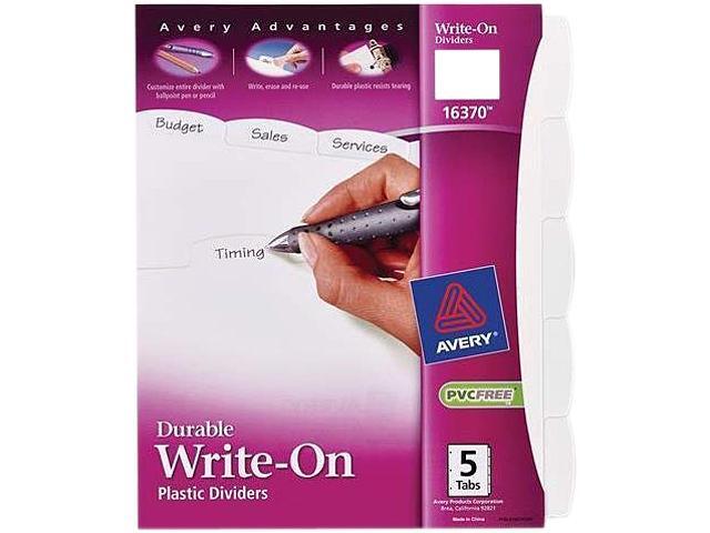 Click here for Avery Durable Write-On Divider Sets prices