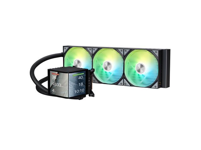 Click here for TRYX PANORAMA 360 ARGB 360mm AIO 6.67 AMOLED Curve... prices