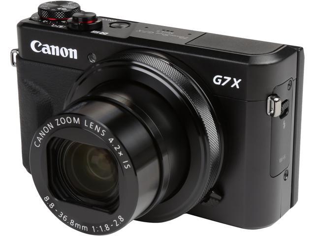 Click here for Canon PowerShot Digital Camera G7 X Mark II- Black prices