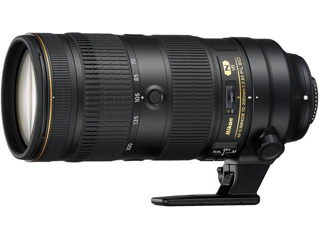 Nikon 70-200mm f/2.8E Fl Ed Af-s Nikkor Vr Lens - Black