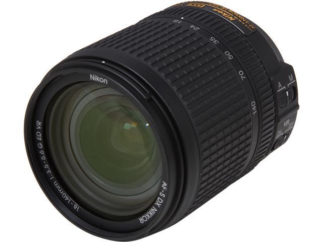 Nikon 18-140mm f/3.5-5.6G Ed Af-s Dx Nikkor Vr Lens - Black