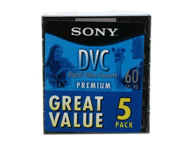 Click here for SONY DVM60PRL MiniDV Tape (5 packs) prices