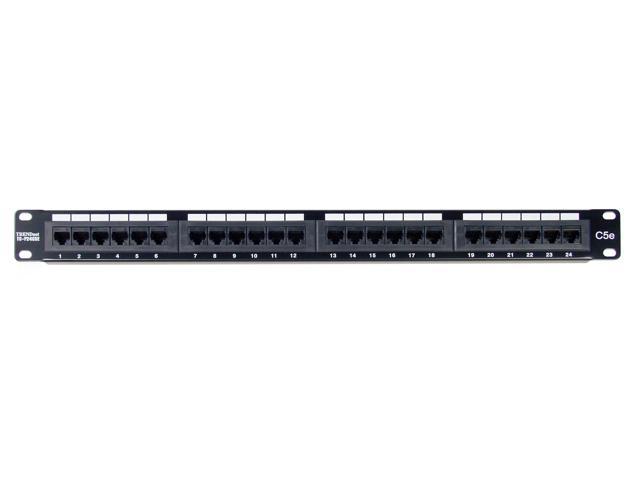 Click here for TRENDnet 24-port Cat5/5e Unshielded Patch Panel prices