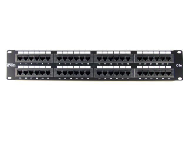 Click here for TRENDnet 48-Port CAT 5e RJ-45 UTP 19 Rack Mount Pa... prices