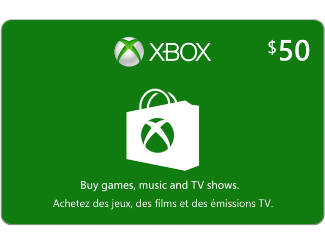 Click here for Xbox $50 Gift Card (Email Delivery) prices
