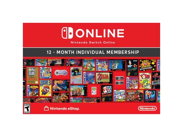 Click here for Nintendo Switch Online 12-Month Individual Members... prices