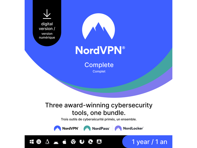 Click here for NordVPN Complete - 10 Devices 1 Year Cybersecurity... prices