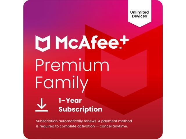 Click here for McAfee+ Premium Family Unlimited Devices 2025 Cybe... prices