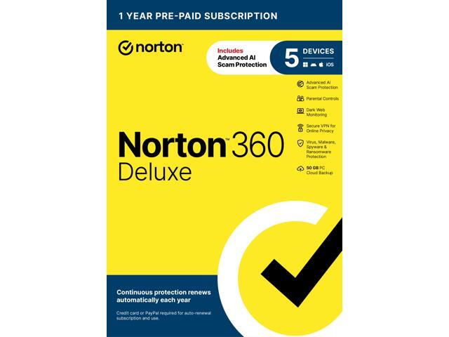Click here for Norton 360 Deluxe  Antivirus software for 5 Device... prices