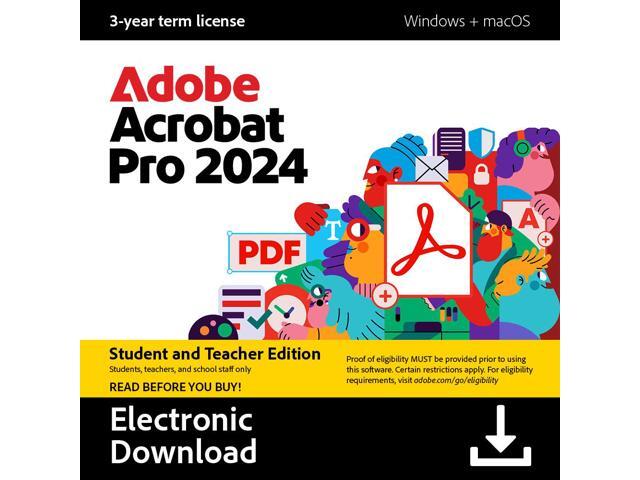Click here for Adobe Pro 2024 Student & Teacher Edition PC/Mac Co... prices