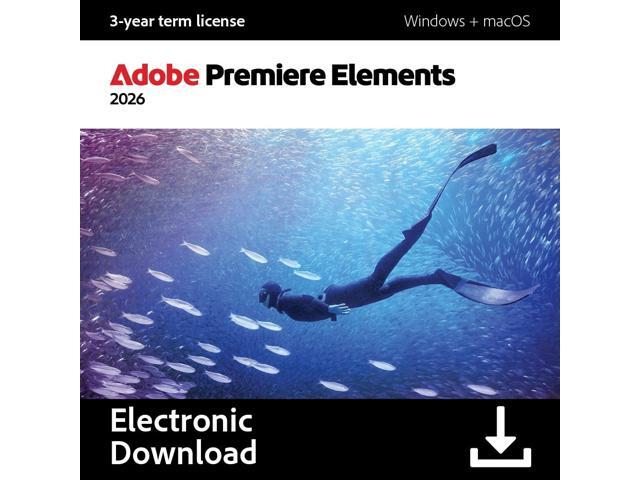 Click here for Adobe Premiere Elements 2026 PC/Mac Software Downl... prices