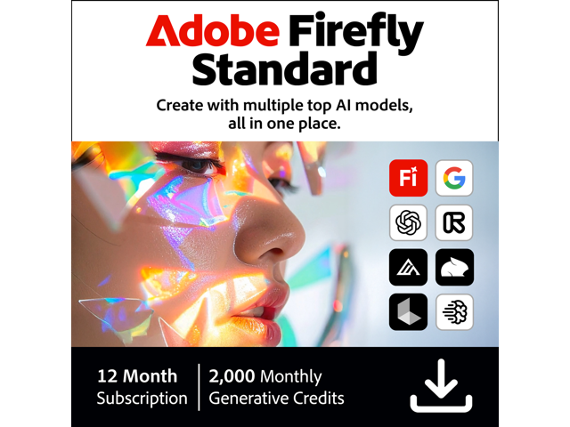 Click here for Adobe Firefly Standard 2 000 Monthly Generative Cr... prices