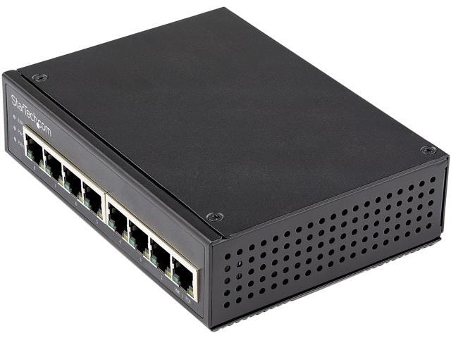 Click here for StarTech. com Industrial 8 Port Gigabit PoE Switch... prices