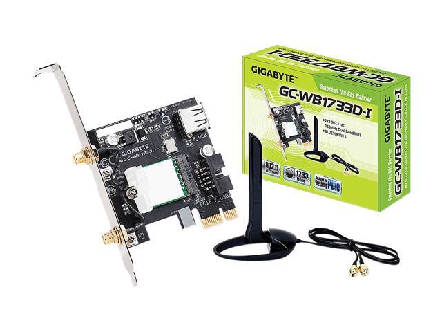 Click here for GIGABYTE GC-WB1733D-I Dual Band Wireless-AC Wi-Fi... prices
