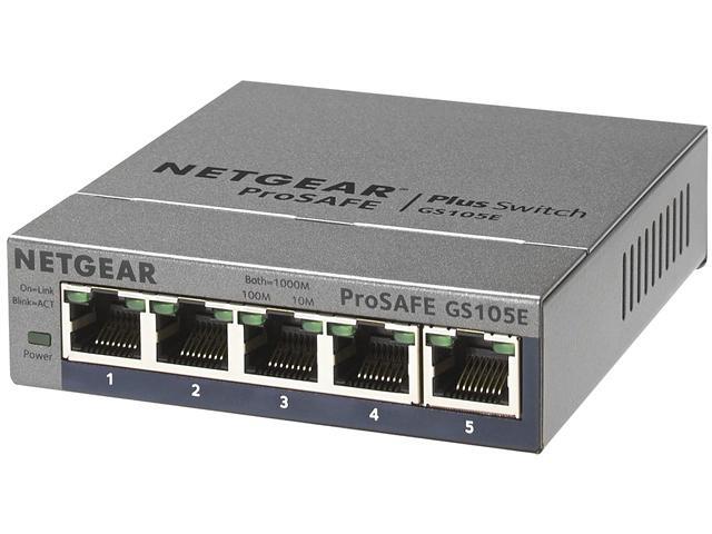 Click here for Netgear ProSafe Plus GS105E 5-Port Gigabit Etherne... prices