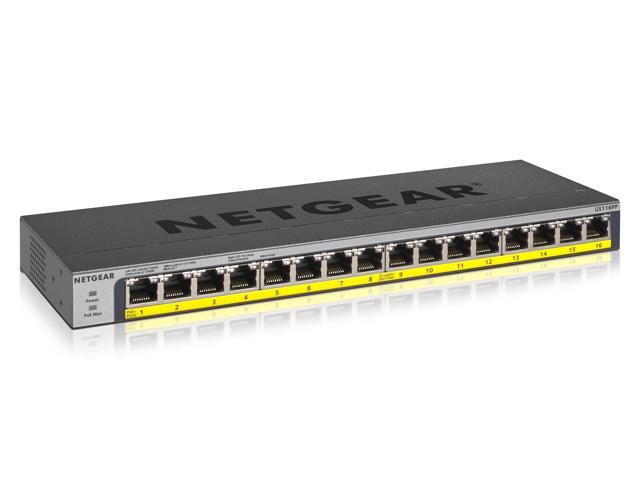 Click here for Netgear GS116PP 16-Port PoE/PoE+ Gigabit Ethernet... prices
