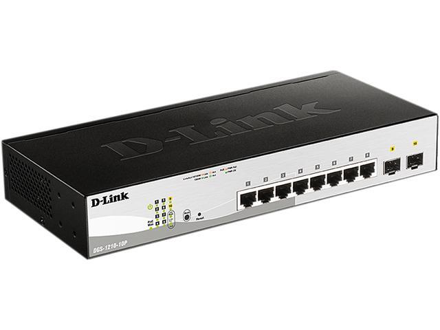 Click here for D-Link 10-Port Gigabit Smart Managed PoE+ Switch 8... prices