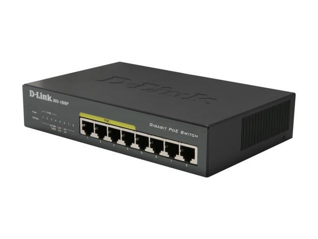 Click here for D-Link DGS-1008P 8-port Gigabit Ethernet POE Switc... prices