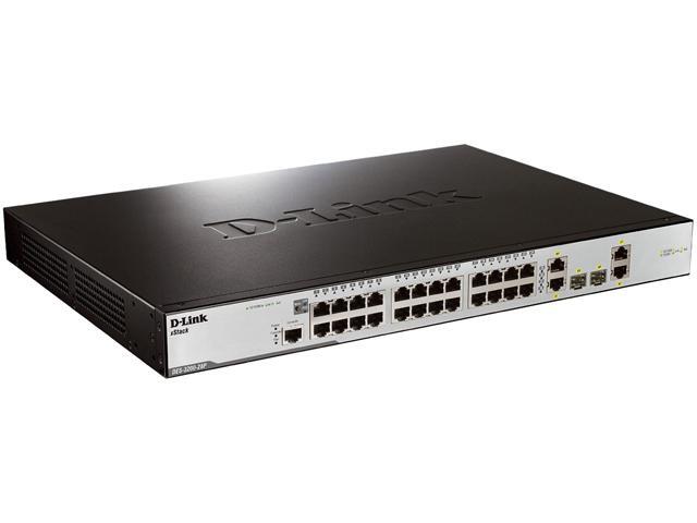 Click here for D-Link DES-3200 Series DES-3200-28P Managed PoE Sw... prices