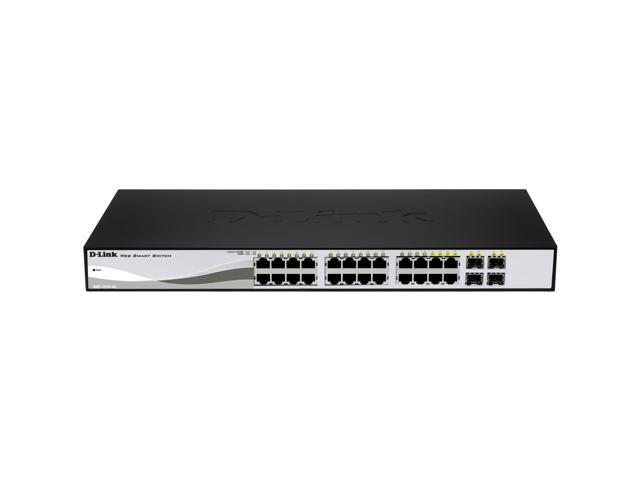 Click here for D-Link 28-Port Web Smart Gigabit Ethernet PoE Swit... prices